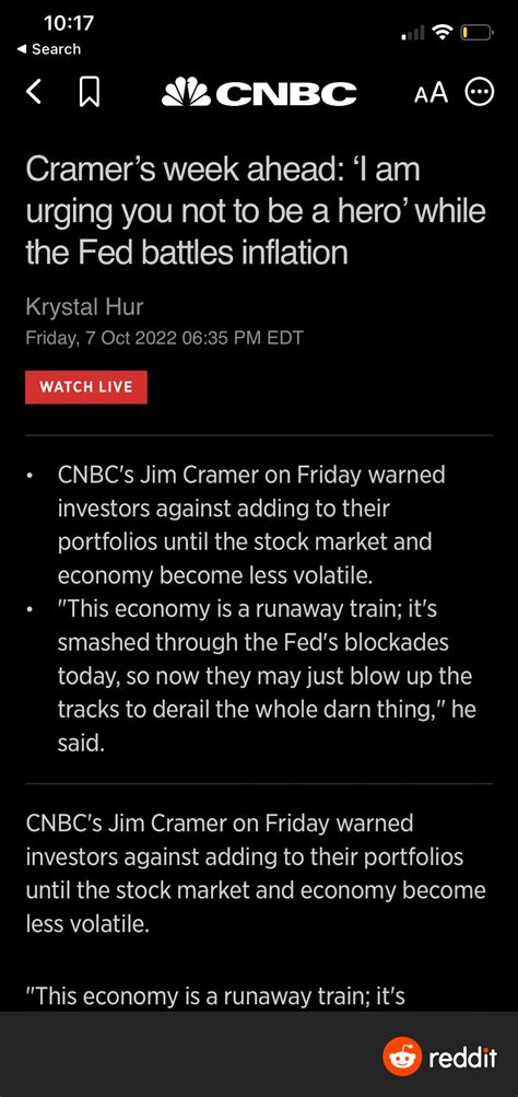 Never Forget The Inverse Cramer Etf Rgmeamcstonks