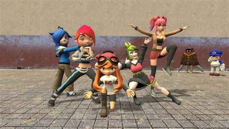 Smg4 Girls Posing By Train099 On Deviantart
