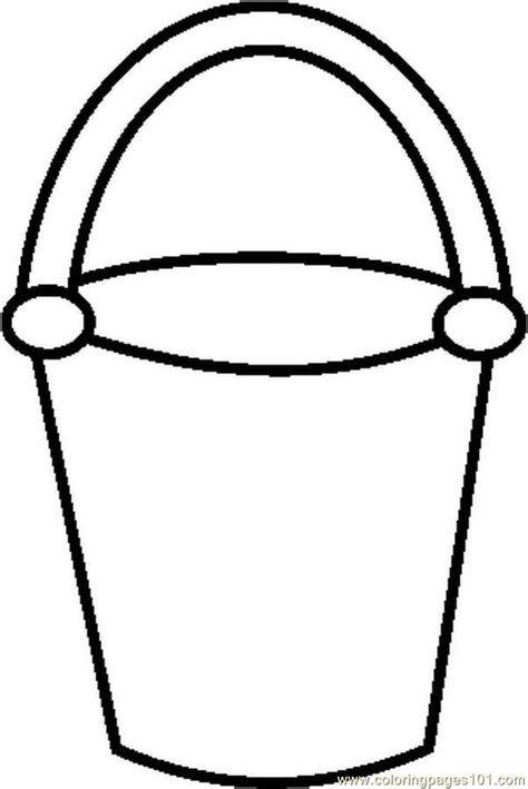 Bucket Printable Template