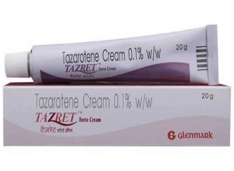 Tazorac Tazarotene 01 Gel Generic Packaging Size 20 Gm 01 Ww At