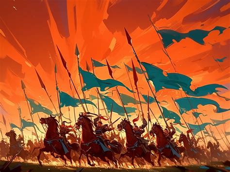 花木兰插画ai素材网站图片免费下载 Zcool站酷