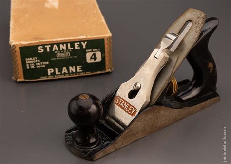 Stanley No 4 Smooth Plane In Original Box 99001 Jim Bode Tools