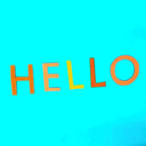 Animation Hello  By Julie Smith Schneider Find And Share On Giphy