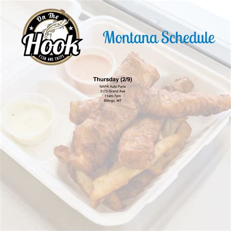 On The Hook Fish On The Hook Fish And Chips Food Truck