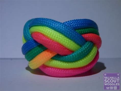 Equal Rights Rainbow Small Paracord Woggle Valhalla Woggles