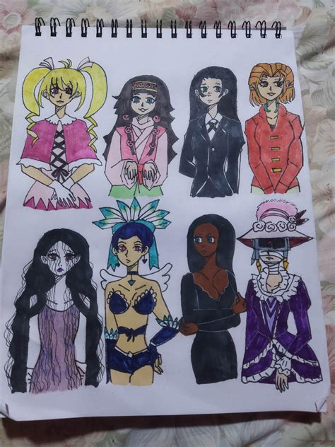 Drew Some Hxh Girls Oc R Hunterxhunter