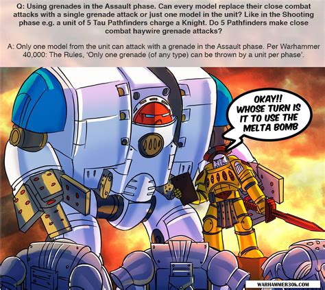 After The Faq Grenade Ruling Satirical Comic Warhammer