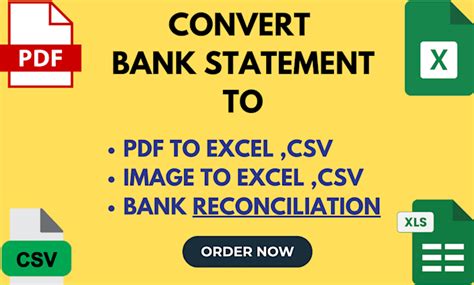 Convert Bank Statement Pdf To Excel Csv Google Sheet By Haseb Ansari Fiverr