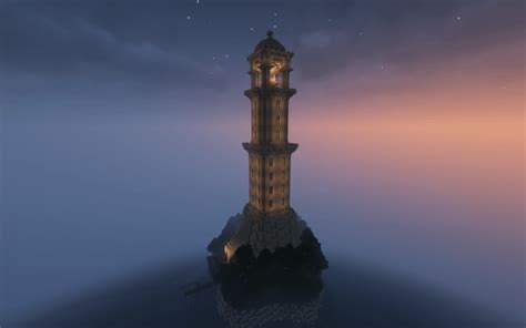 Not So Small Lighthouse I Built For My Mediterranean Inspired World