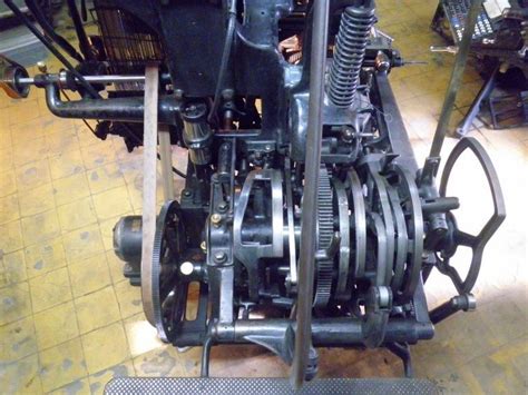 Linotype Model 1 Letterpress Printing Types Of Metal Prints