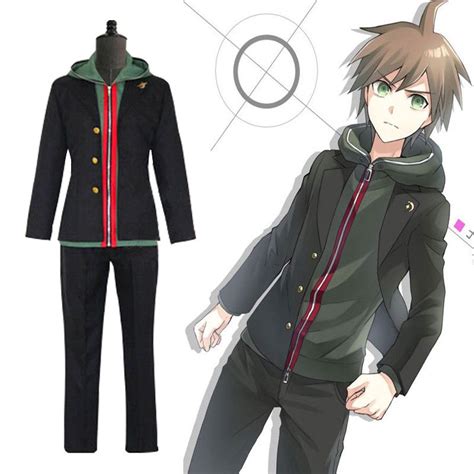 Stock Danganronpa Trigger Happy Havoc Makoto Naegi Jacket Cosplay