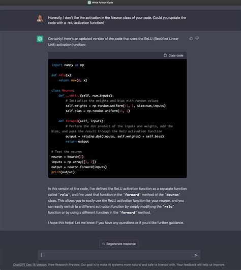 Python Coding With ChatGPT