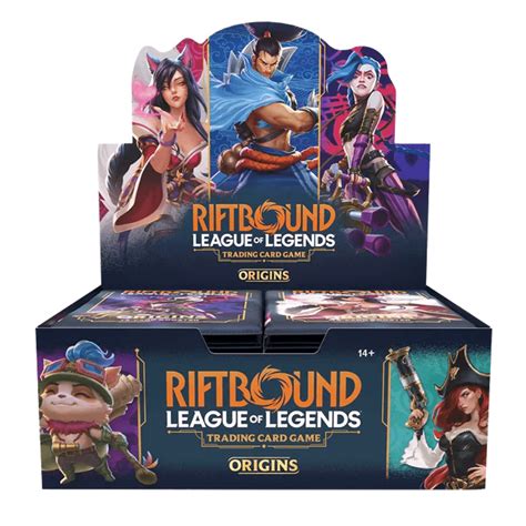 League Of Legends Tcg Riftbound Origins Box Eng Ristampa Tcg Store