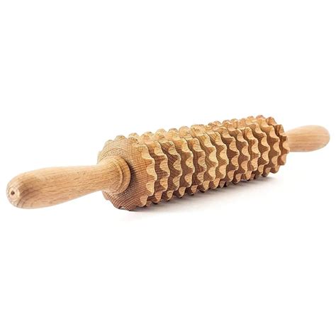 Wooden Massage Roller For Madero Therapy And Natural Skin Health
