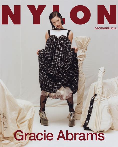 Gracie Abrams Shines On Nylon Magazine December 2024 • Celebmafia