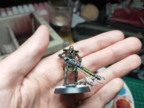Finished My First Necron Model Thoughts Rnecrontyr