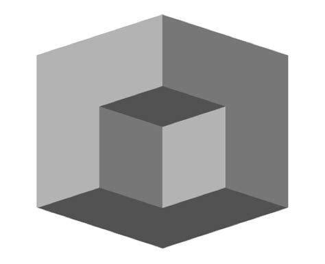 Cube Visual Illusion
