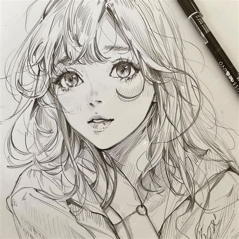 Premium Photo Anime Sketch Wallpaper