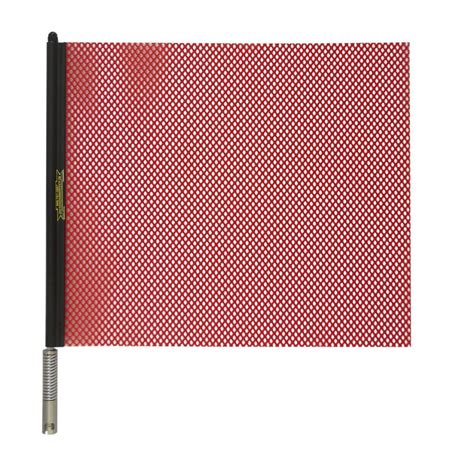 Quickmount Warning Flag Assembly Orange 75 Chrome Shop