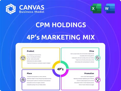 Marketing Mix Analysis Of Cpm Holdings