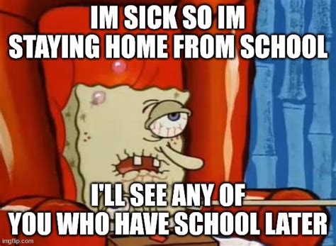 Spongebob Being Sick Squidwards Sick Daze Encyclopedia Spongebobia