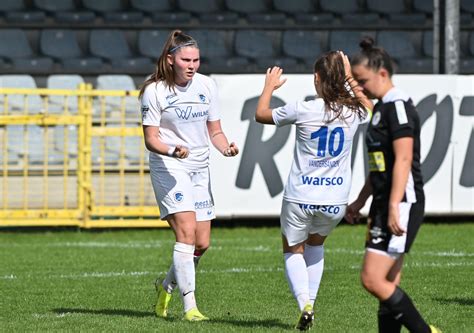 Nijmeegse Voetbalster Joy Kersten Bestormt Met Genk De Top In België ‘soms Komt De Harde Kern