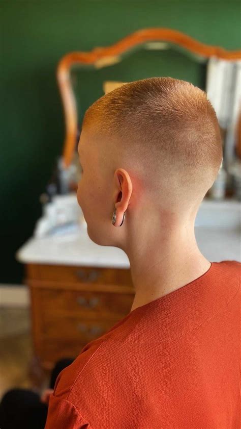 Rene Janssen On Instagram Before And After On Laurien M 🤩 Buzzcut Haircut Fade