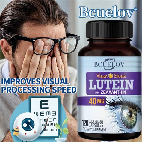 Bcuelov Lutein And Zeaxanthin Supplement For Healthy Vision And Eye