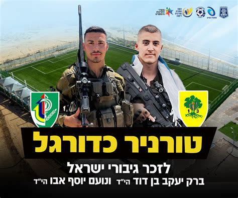 טורניר לזכרם של נועם יוסף אבו וברק בן דוד היד דימונה זוכרת ומנציחה