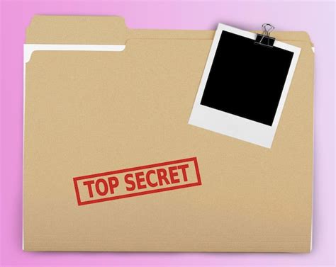 Top Secret Folder Clipart