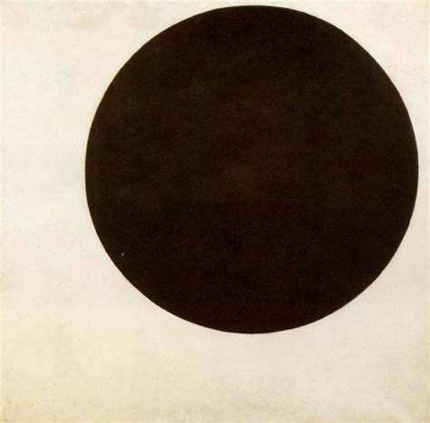 Black Circle 1923 By Kazimir Malevich Artchive