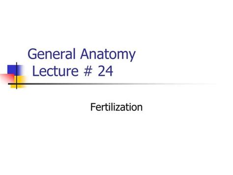 Fertilization Ppt