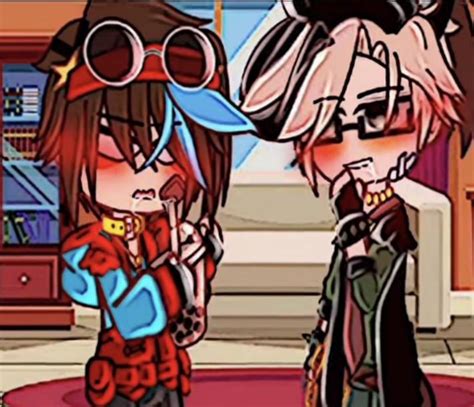 Dream X George Gacha Cringe With That Weird Picsart Blush As A Plus