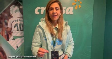 Leila Pereira coloca panos quentes em eliminação do Palmeiras e faz elogios Incansáveis