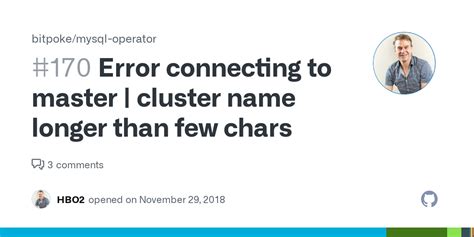 error connecting to master cluster name longer than few chars · issue