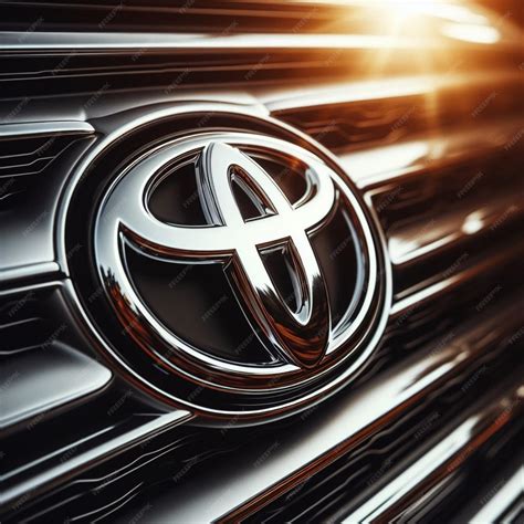 Premium Photo Timeless Toyota Emblem Explore The Iconic Logo That