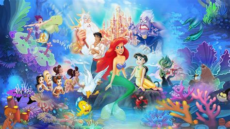 The Little Mermaid Wallpaper 1989