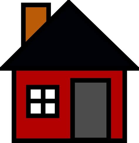 Small House Clip Art Free Vector In Open Office Drawing Svg Svg