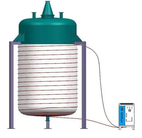 60kw Magnetic Induction Heating Machine For Vessels Reactor Heating