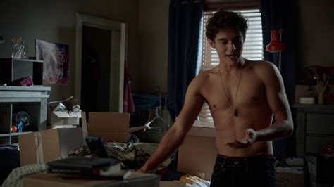 Hollyoaks Off The Charts Oneoffpost Joshua Bassett Shirtless In High