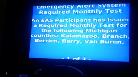 Eas Monthly Test 3 Comcast Youtube
