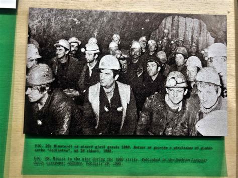 Exhibition About The Trepça Miners Strike Opens Prishtina Insight