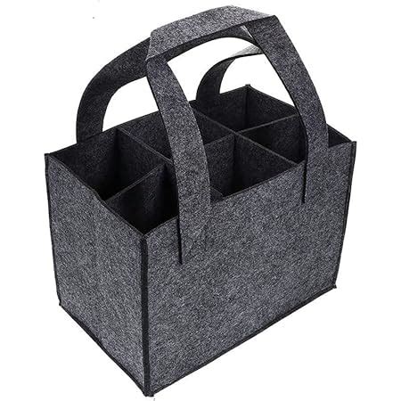 Piqiuqiu Porte Bouteille Sac Pour 6 Bouteilles Sac De Transport Pour