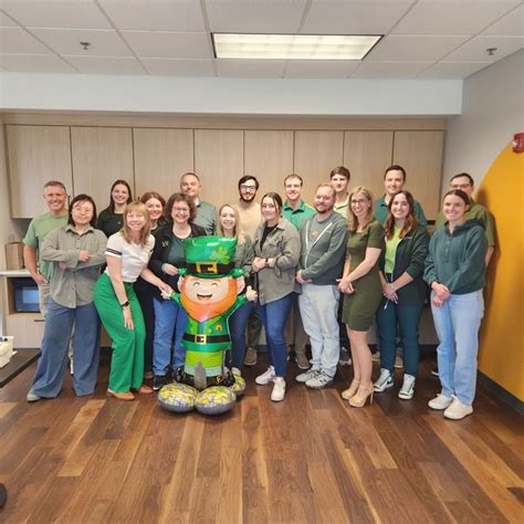 The Moss Adams Kansas City Office Enjoyed Lunch In The Office And Wore