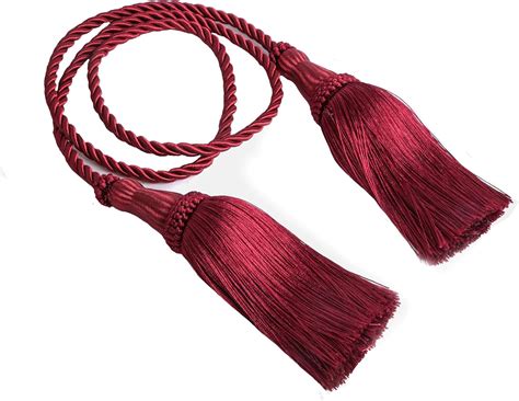 Gzhlonkima 2 Pack Weighted Pew Ropes With Tassels Extended Tassel Rope For Church And Wedding