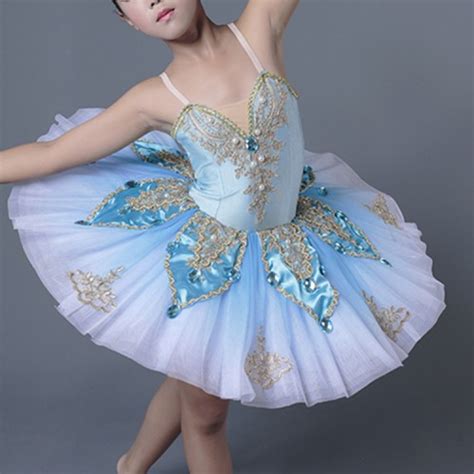 Custom Size Tutu Skirts Classical Ballet Dance Costumes For Girls