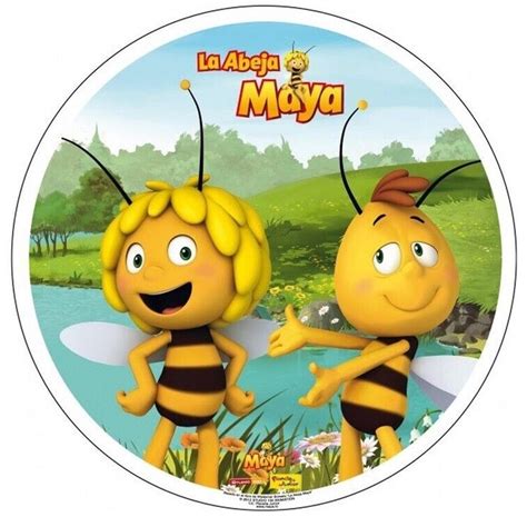 Cake Topper Maya The Bee Willi Bee New Wafer Decorative Paper Cake