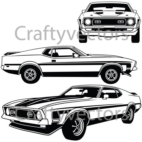 73 Mustang Mach 1 Black