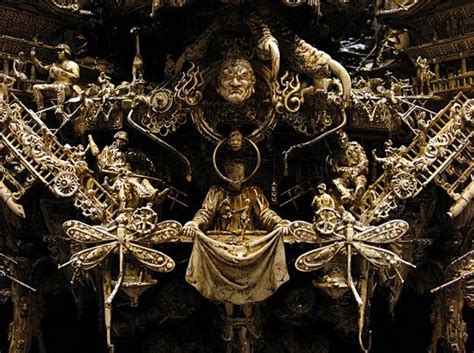 Ornate Mixed Media Assemblages By Kris Kuksi — Colossal Installation