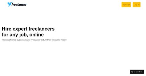 Freelancer Codesandbox